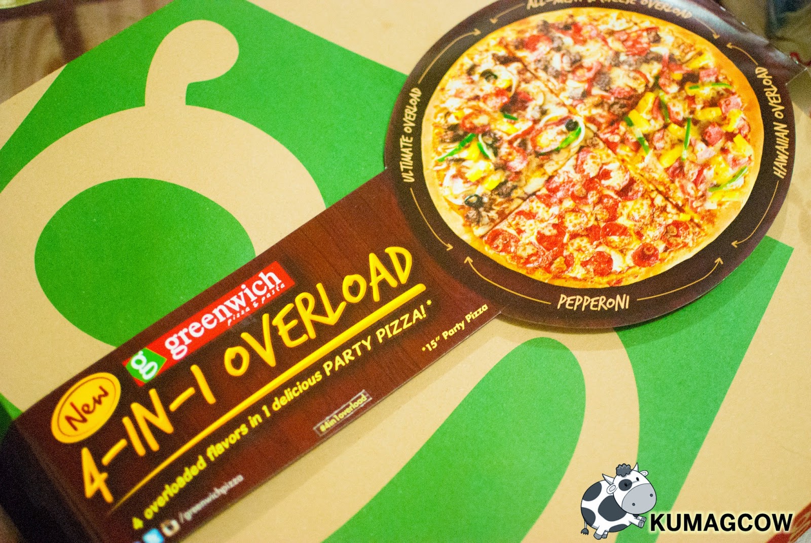 The New Greenwich 4-in-1 Overload Pizza! - KUMAGCOW.COM