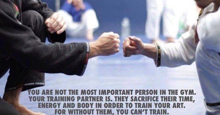 尊重你的訓練夥伴 Respect Your Training Partner