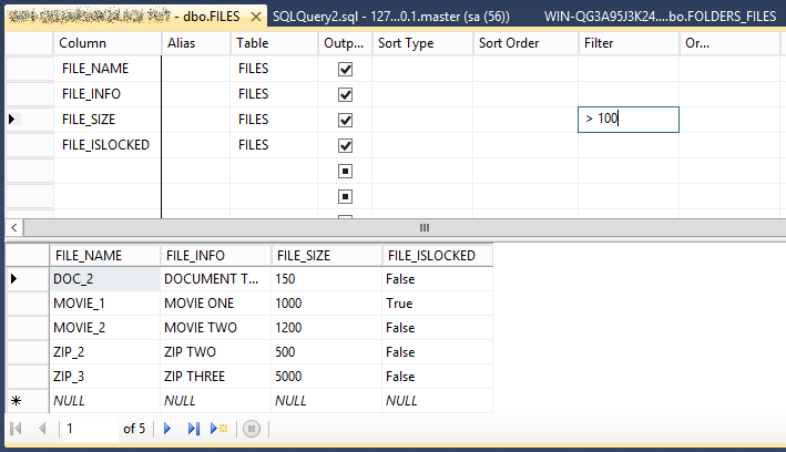 Programmazione Applicata: TUTORIAL SQL SERVER - PARTE III