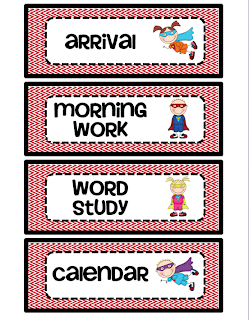 Teaming Up To Teach: Superhero Classroom Theme....and a freebie!