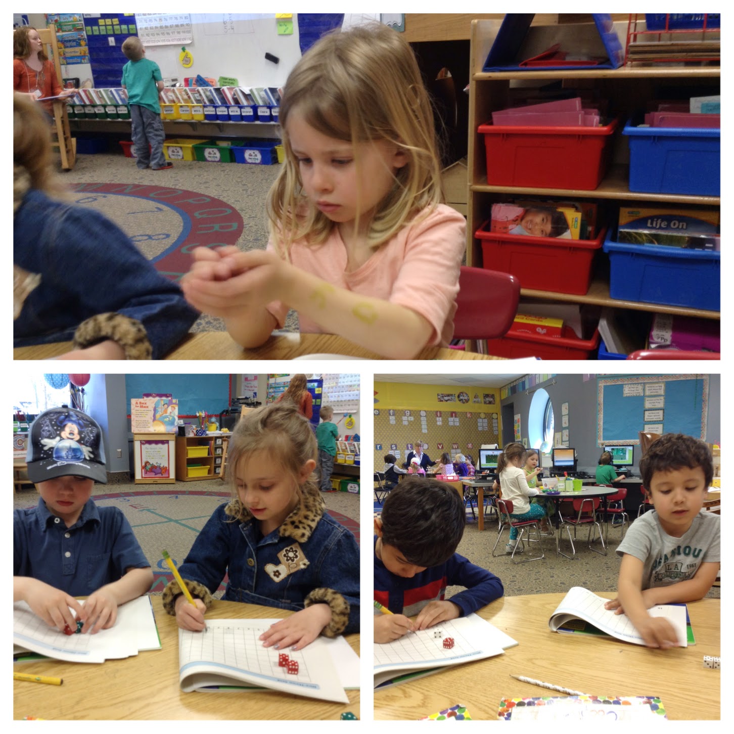 Kindergarten with Mrs. Trammell: Roll, Count, Add, and Graph