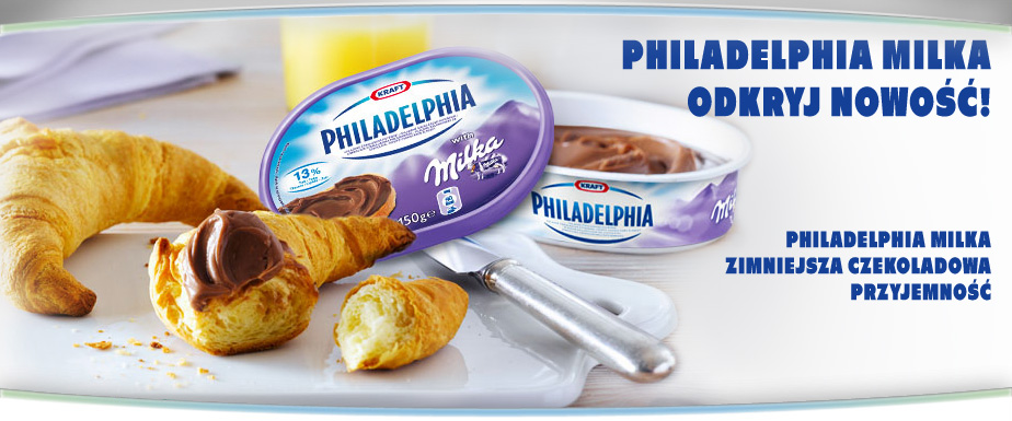 Sia's Obsessions: Philadelphia z Milką