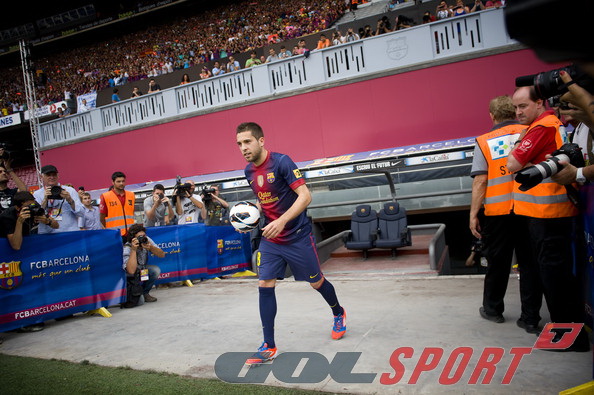 Gol-Sport TV: Fotogalería: Presentación de Jordi Alba