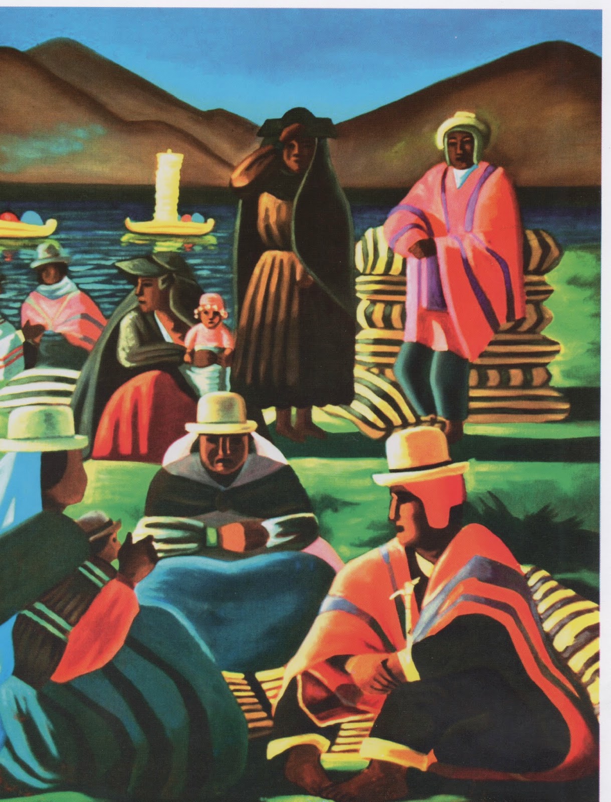 PUNO, CULTURA Y DESARROLLO: MERCADO INDIGENA, DEL GRAN PINTOR PERUANO ...