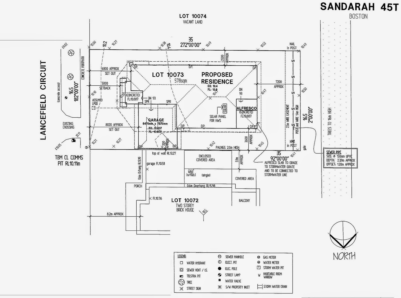 Our country escape near the city: Final Drawings