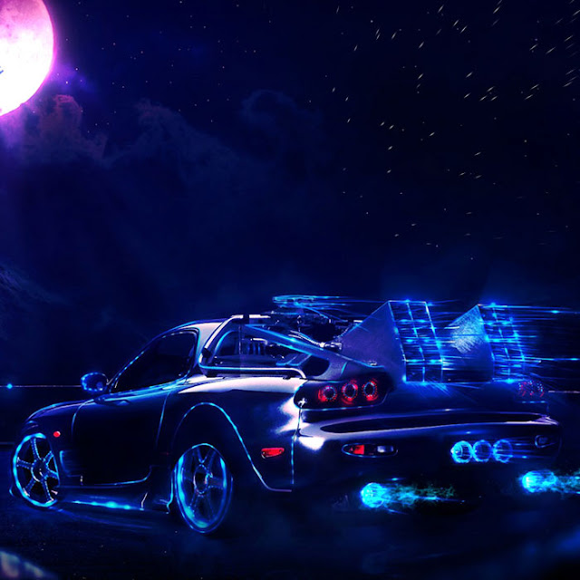 NEON CAR Wallpaper Engine