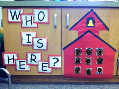 SpEd PreK: Free Download: Who is Here Today?