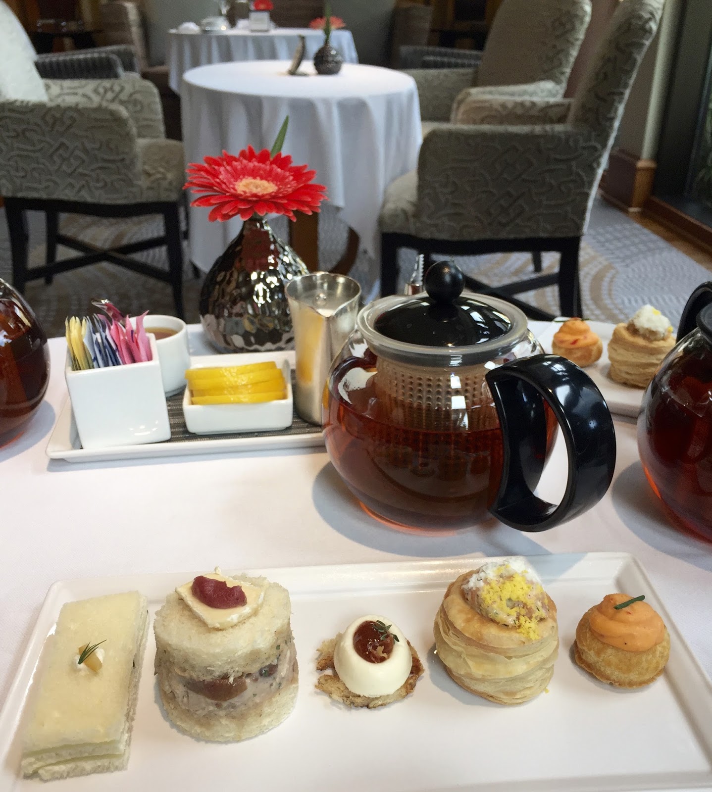 Afternoon Tea at The Umstead Hotel and Spa in Cary NC