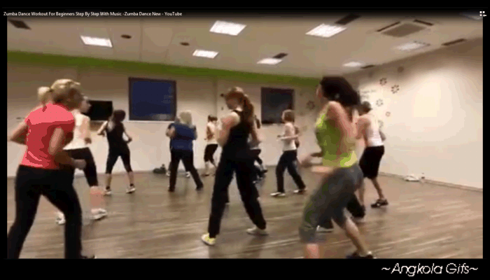 Animation Wallpaper: Animasi Tari / Senam Zumba - Gif