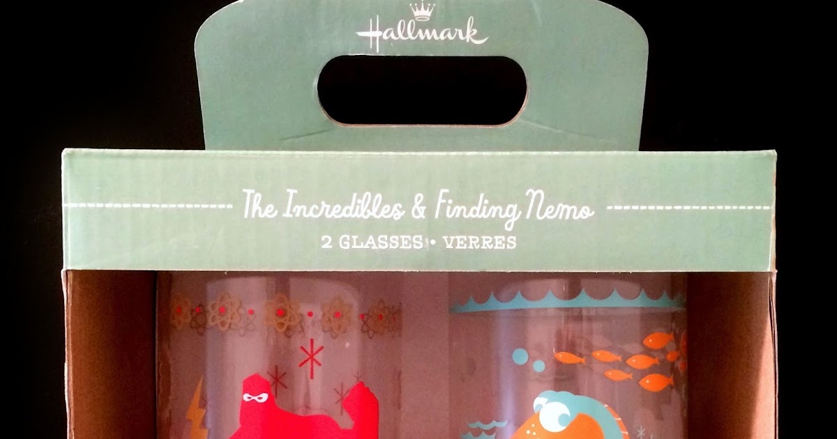 Dan the Pixar Fan: Pixar Collection: Hallmark 2 Glasses Beverage Set ...