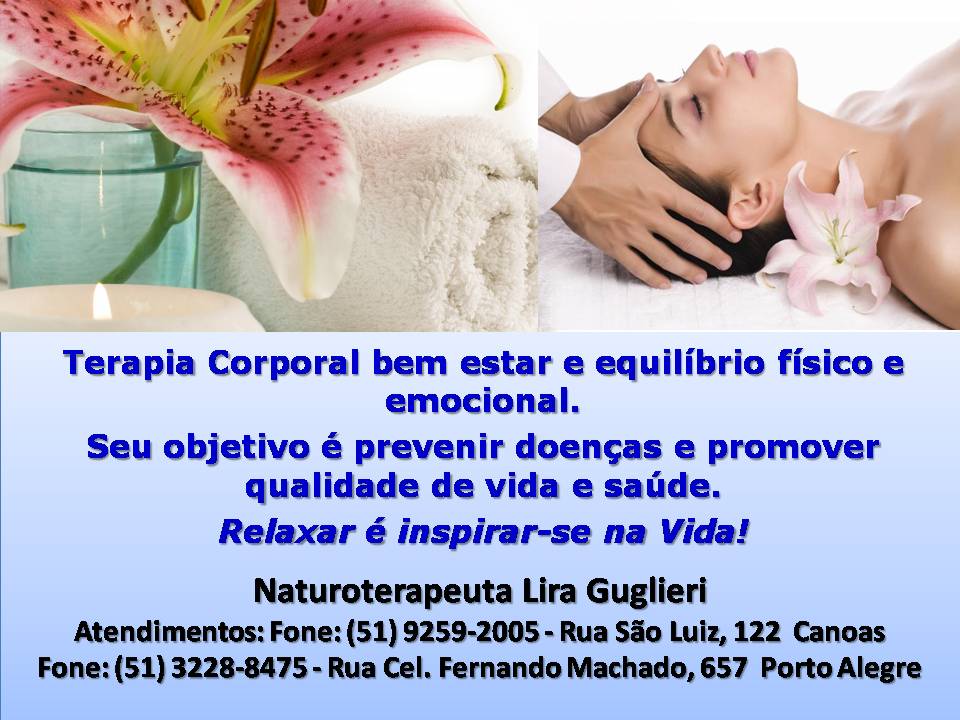 Terapias Integrativas e Complementares - Naturopatia: Terapia Corporal ...