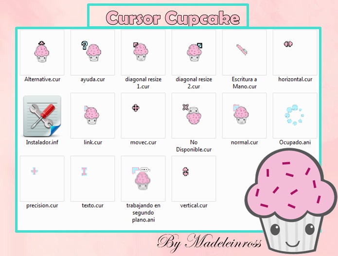 Madeleinross: PACK DE CURSORES/APERTURA BLOG