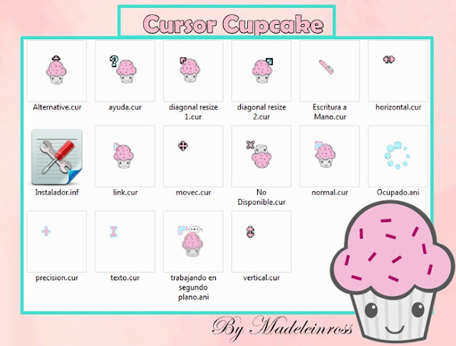 Madeleinross: PACK DE CURSORES/APERTURA BLOG