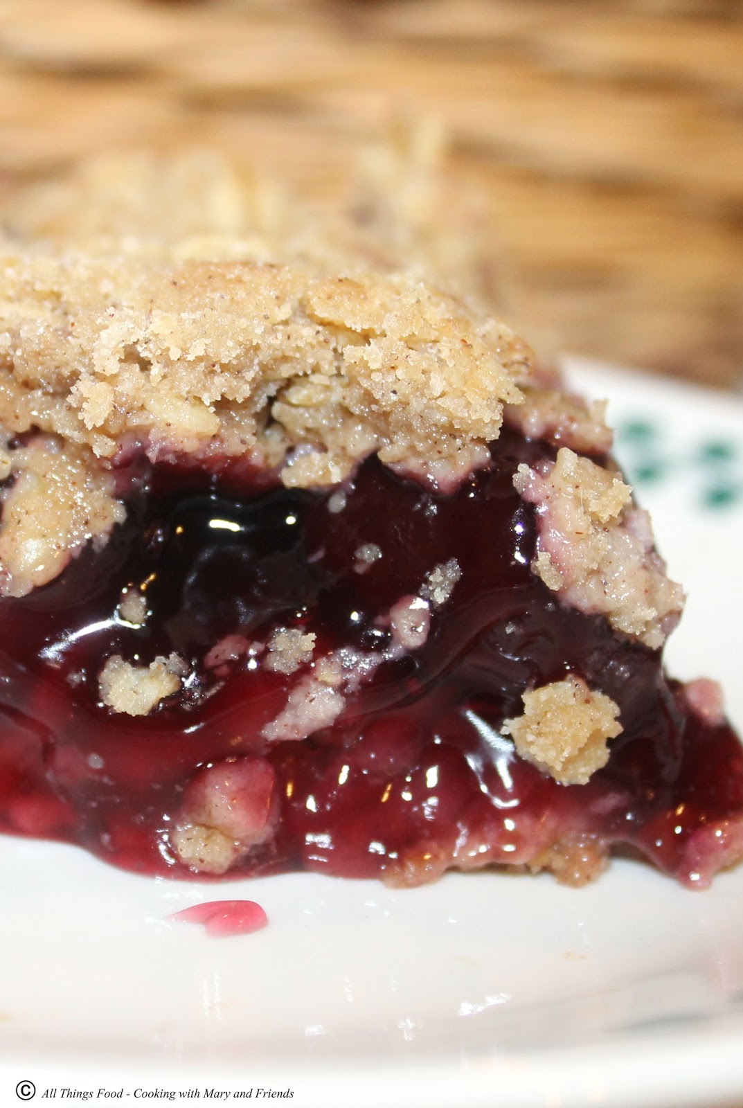 Cooking With Mary and Friends: Cherry Crumble