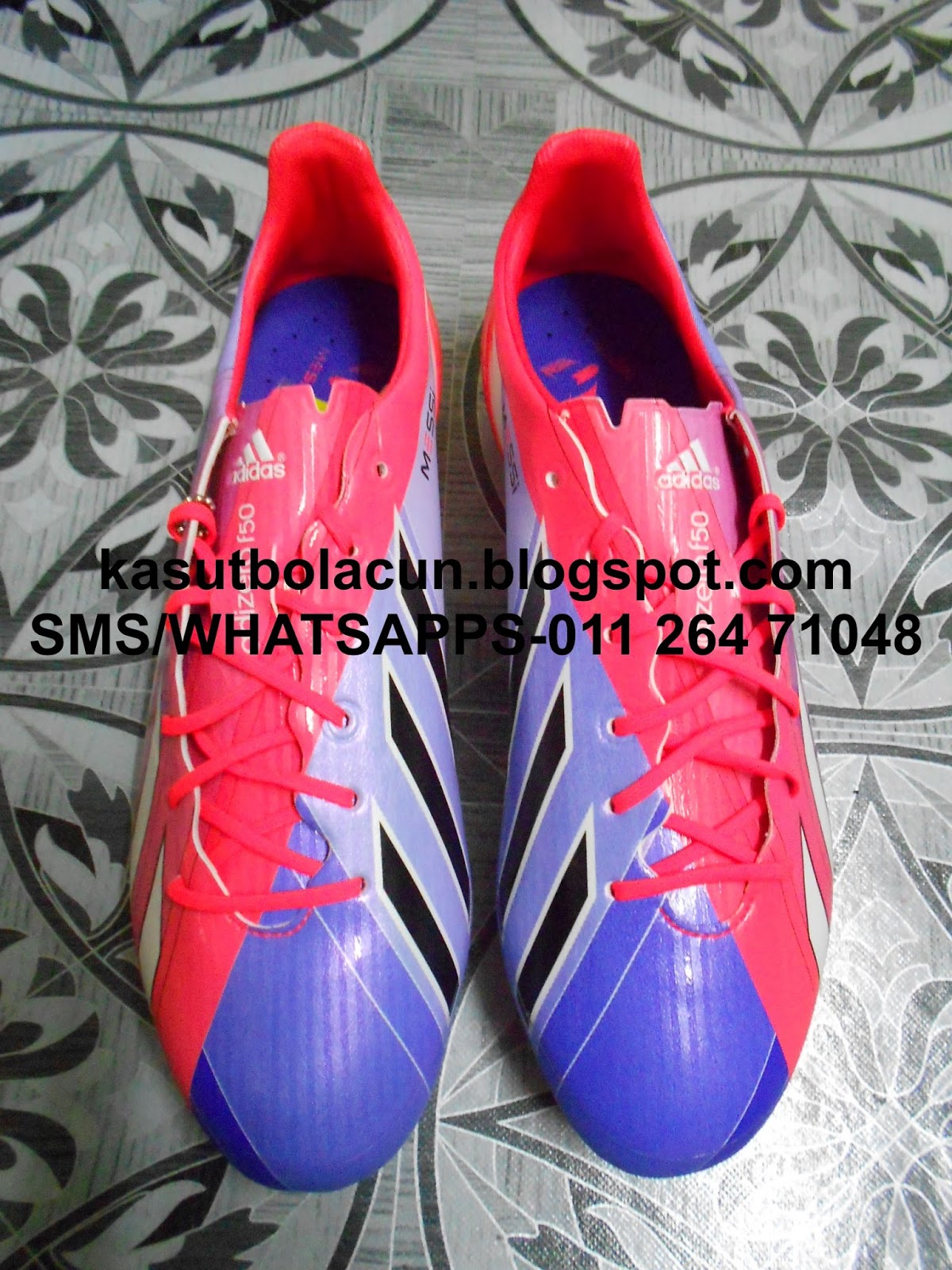 Kasut Bola Cun/Nice Football Boots: Adidas F50 Adizero Micoach MESSI 2 SG