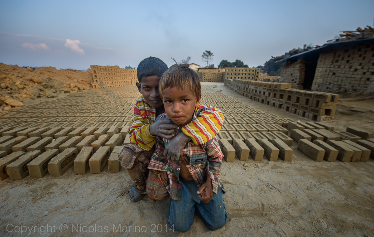 Lonely traveler: Rural life and hard work