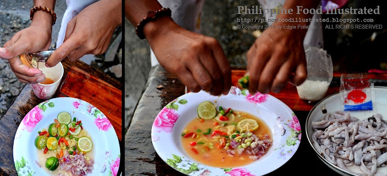 Philippine Food Illustrated: kinilaw nga sasing