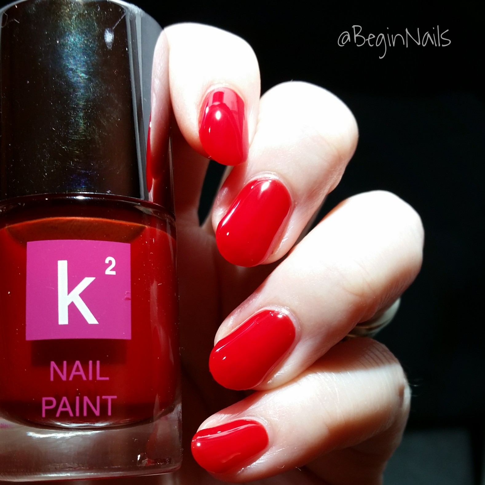 Let's Begin Nails: K2 Nail Paint Swatch and Review
