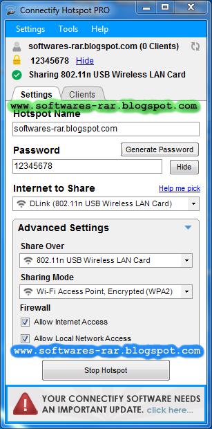 Connectify Hotspot Pro Dispatch Pro 8.0.0.30686 PORTABLE