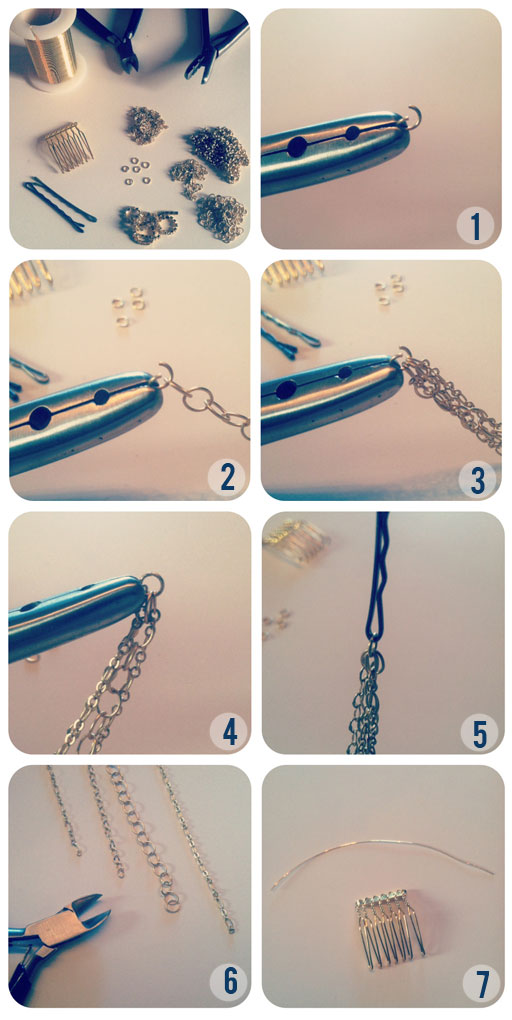 It Simple Perfect: Colar de cabelos: Hair necklace