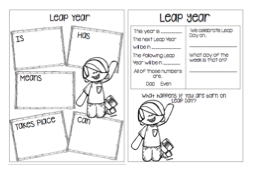 1st Grade Hip Hip Hooray!: Leap Day Activities Freebie!