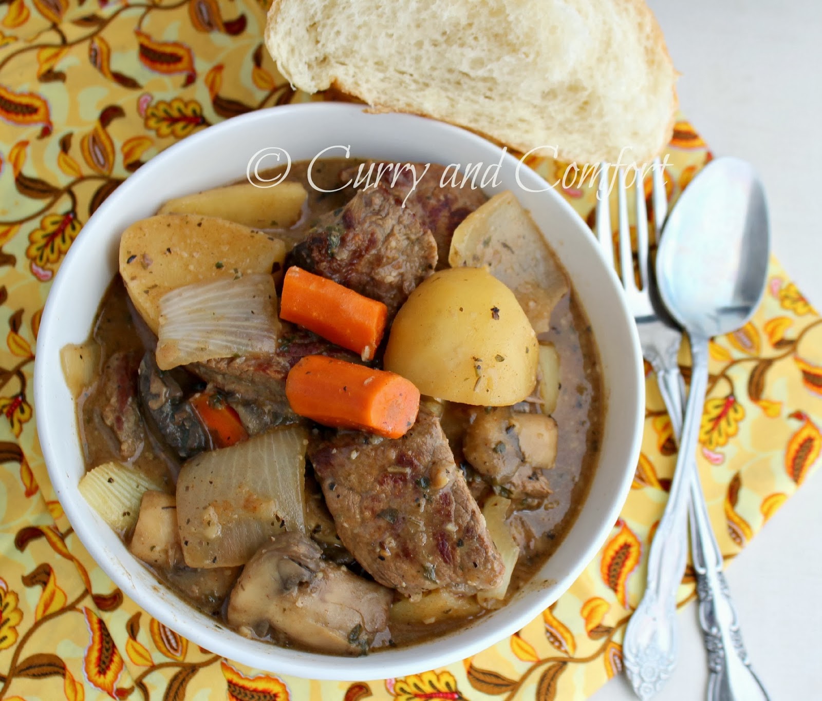 Kitchen Simmer: Beef Stew in the Slow Cooker