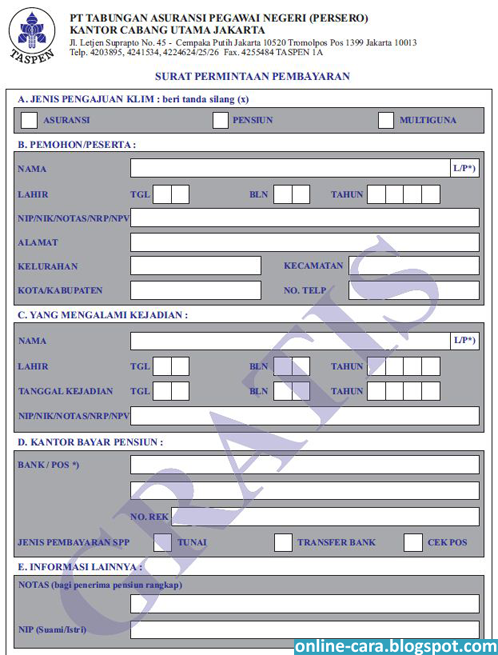 Cara Cek Dana Pensiun Taspen - online-cara