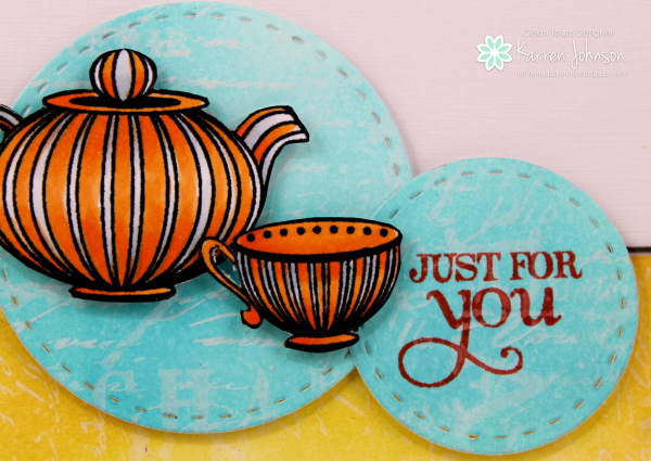 KarrenJ - Stamping Stuff: Time for Tea