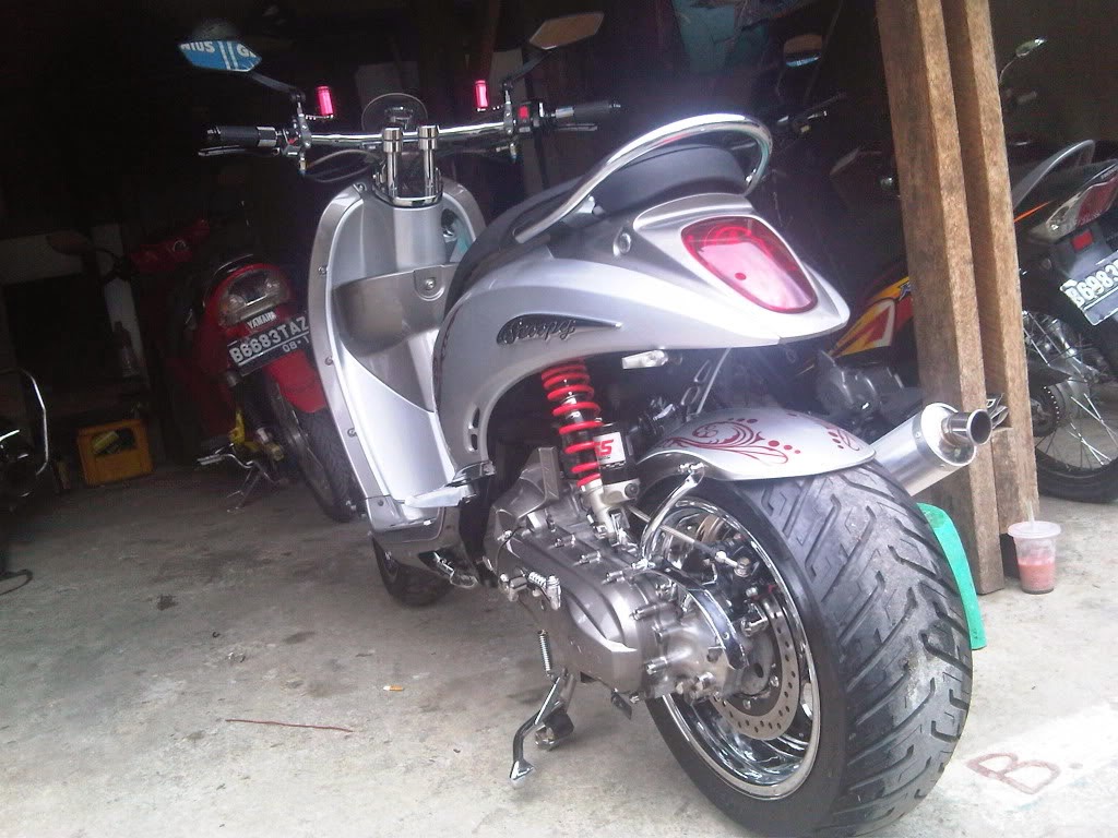 44+ Modif Aerox Ban Besar
