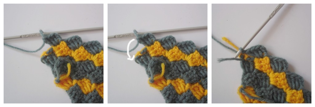 The Lazy Hobbyhopper: How to crochet diagonally - Crochet diagonal box ...