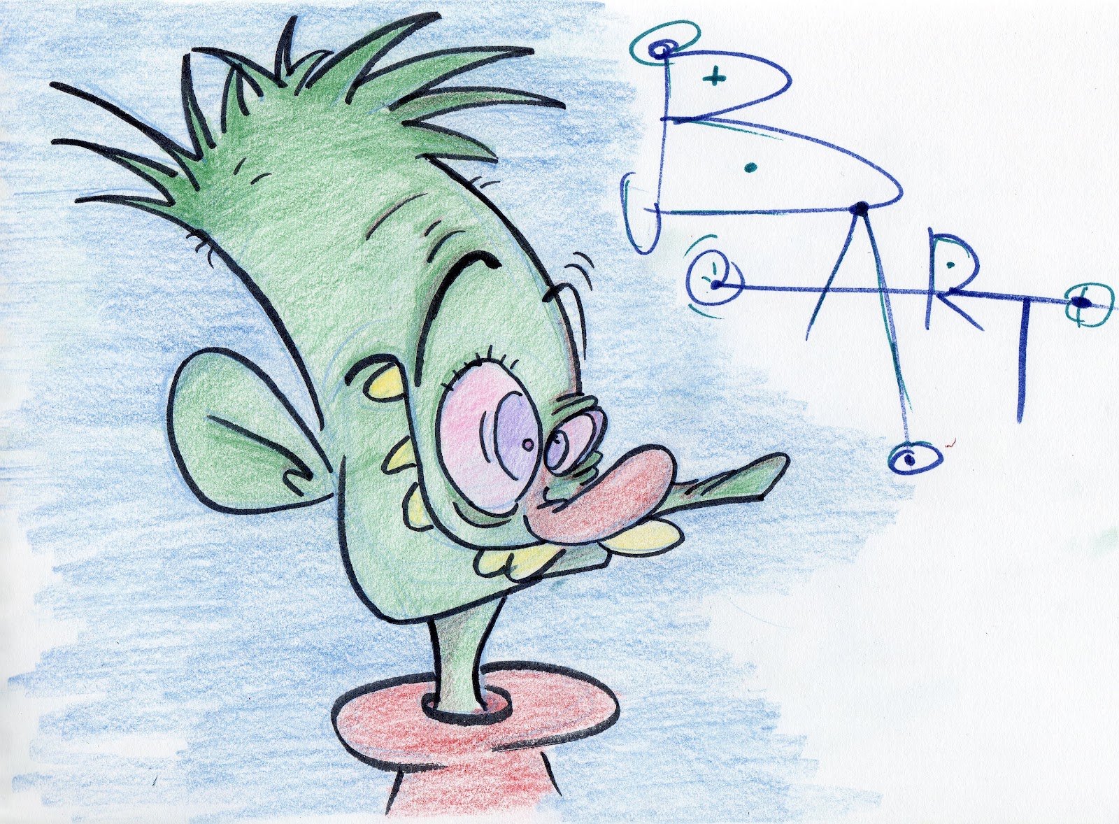 Archie Doodle: Simpson doodles