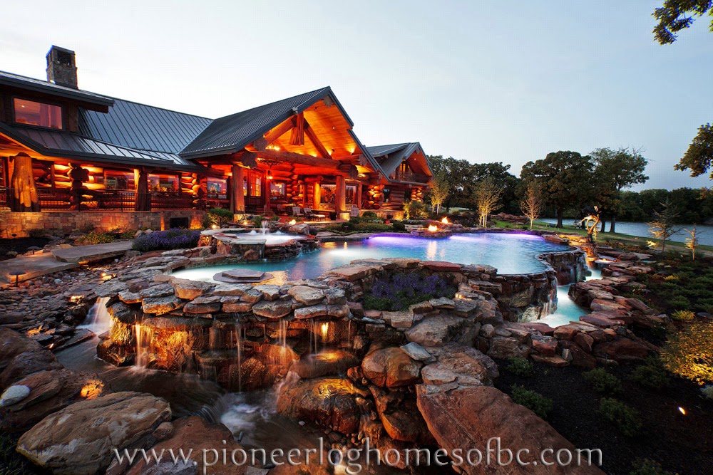 Rustic Log Cabins and interior: Timber Kings Gallery!