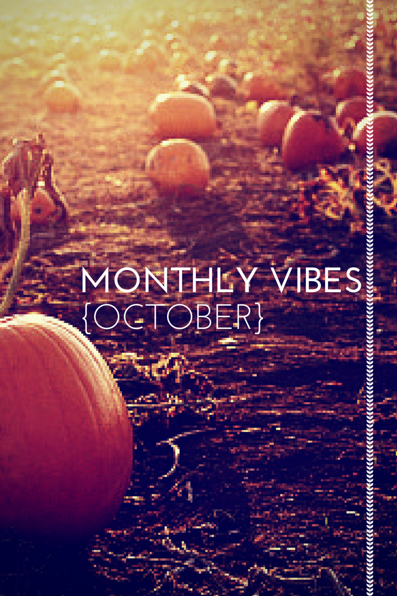 Not a Carrie: Monthly Vibes: October Playlist