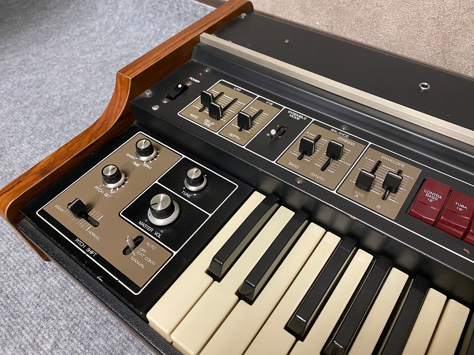 MATRIXSYNTH: Roland RS-505 Paraphonic Synth SN 801090