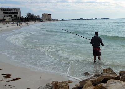 Southwest Florida Shoreline Studies: Surf fishing on South Lido