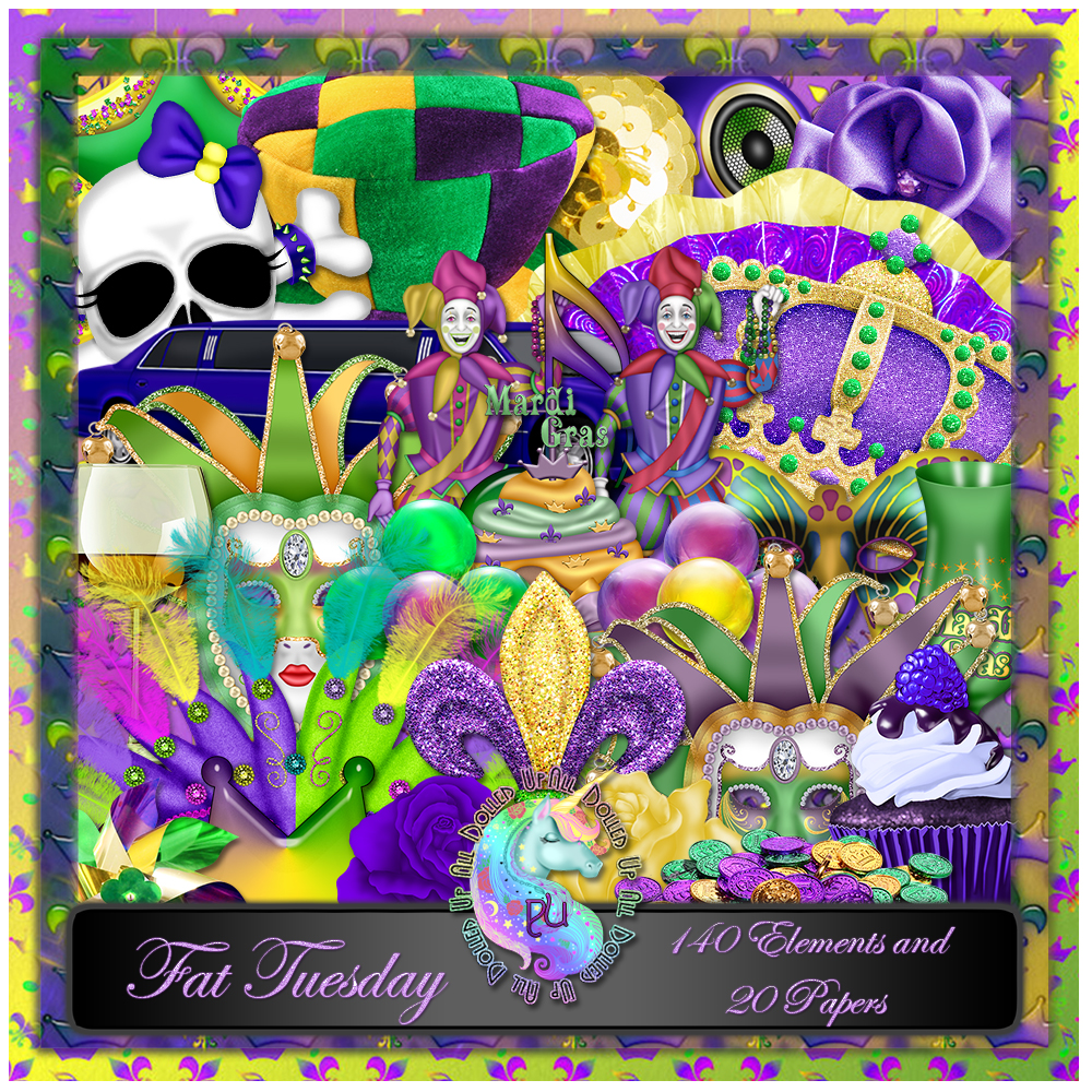 3Tz's DesignZ: PTU Fat Tuesday Fun
