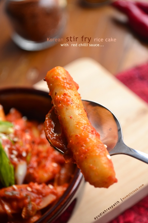 Toppoki [Hot & Spicy Rice Cake] wanna be... | Momylicious