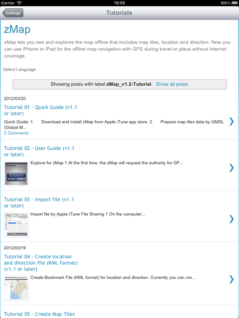 zMap: Tutorial 01 - Online Support & Quick Guide (v2.0)