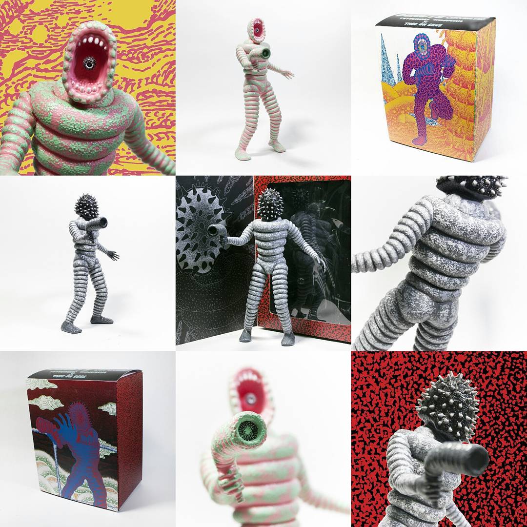 The Blot Says...: Mr Rotten Donuts Vinyl Figure by Tetsunori Tawaraya x ...