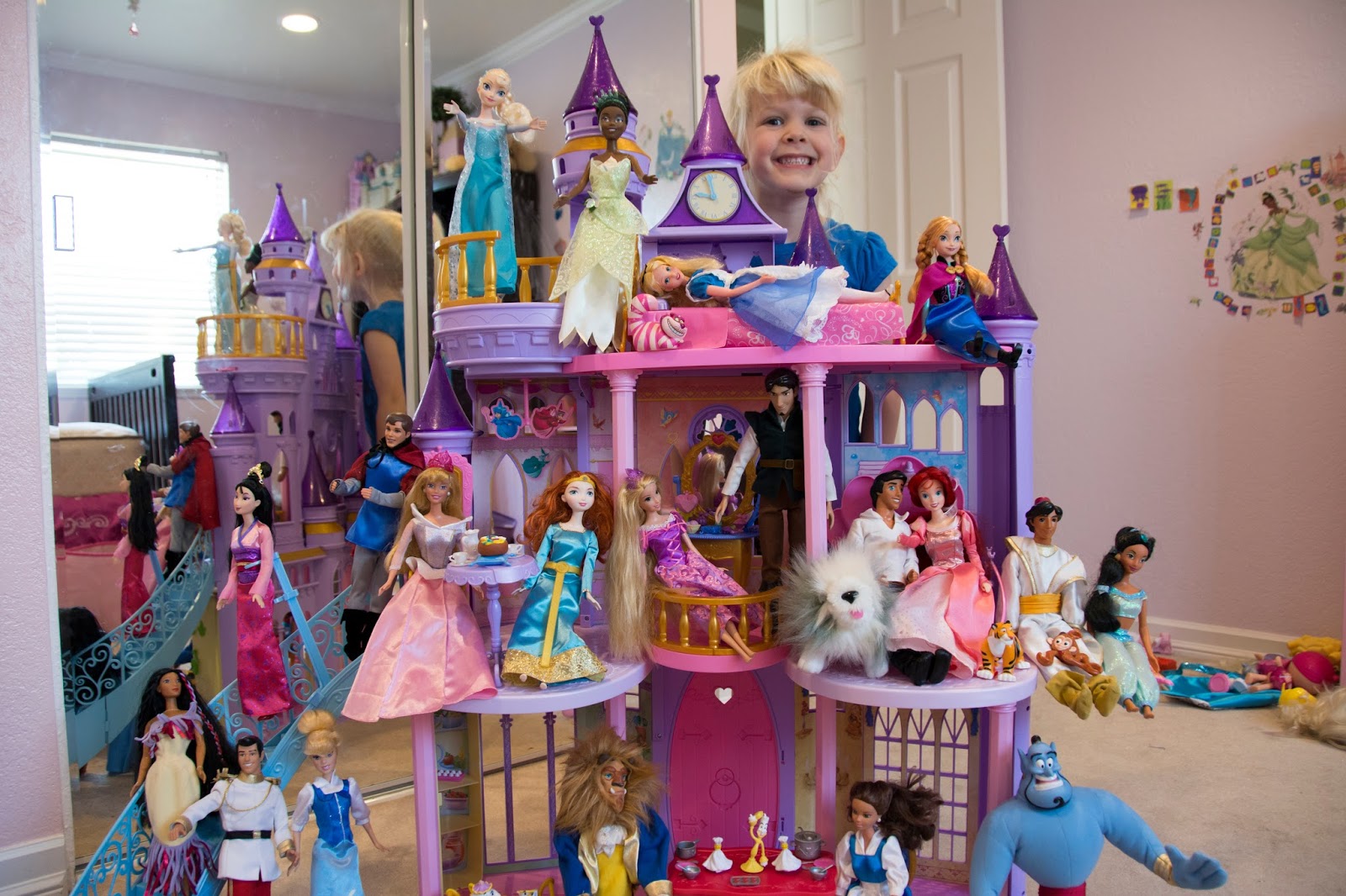 All Things Elise & Alina: A Disney Princess Castle Play Day