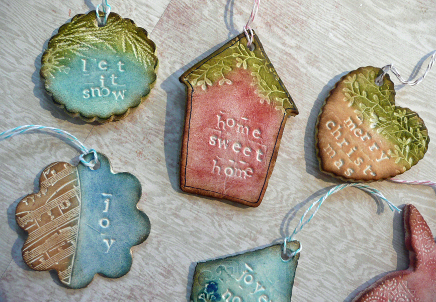 Dream, Create, Inspire: Paper Clay Ornaments