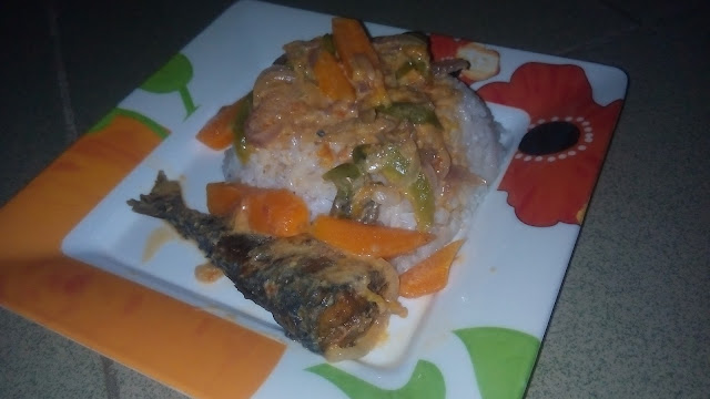 WALI NA MCHUZI WA NAZI(COOKING RICE WITH ROASTED COCONUT FISH ...