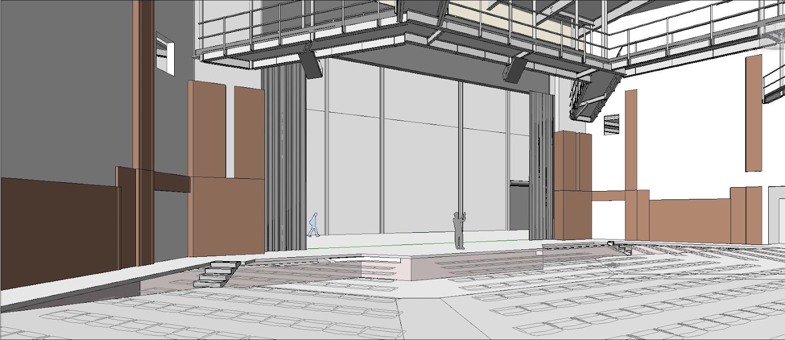 Lake Central High School Room Concepts: Auditorium