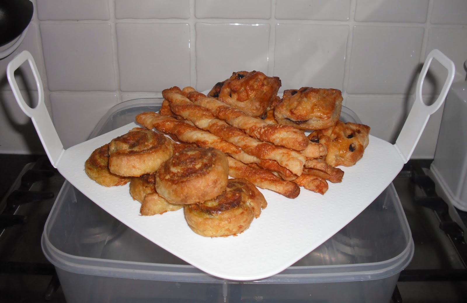 Cheese Puff Pastry Canapes