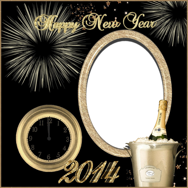 Lugar Encantado da Neli : FRAME 2 HAPPY NEW YEAR - FREEBIE