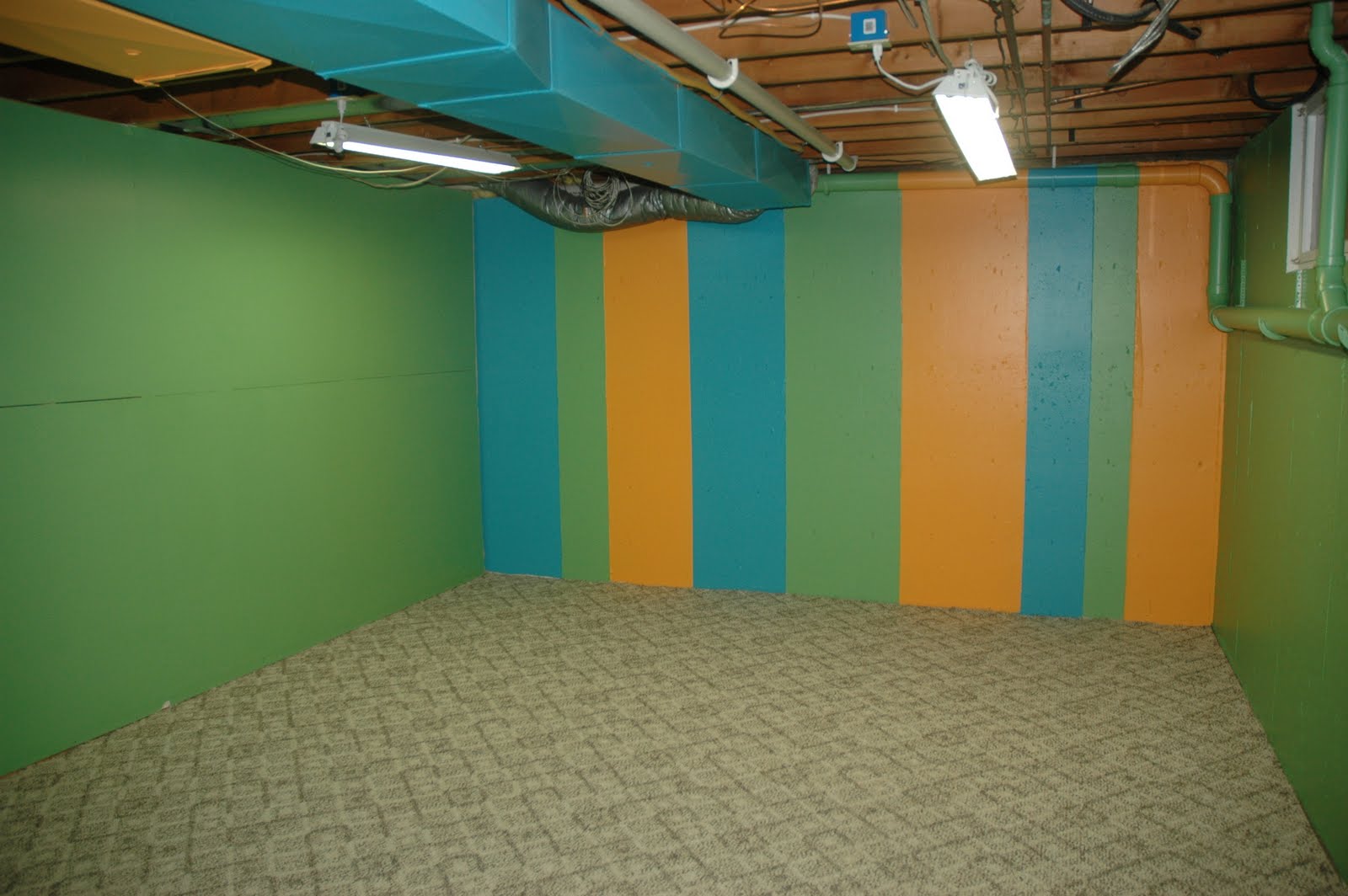 Craft in a Northern Town: Dingy Storage Room to Colorful Playroom