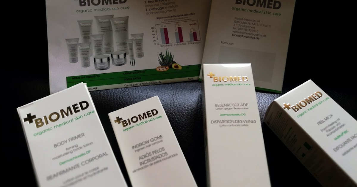 Biomed Organic Medical Skin Care per la cura della nostra pelle