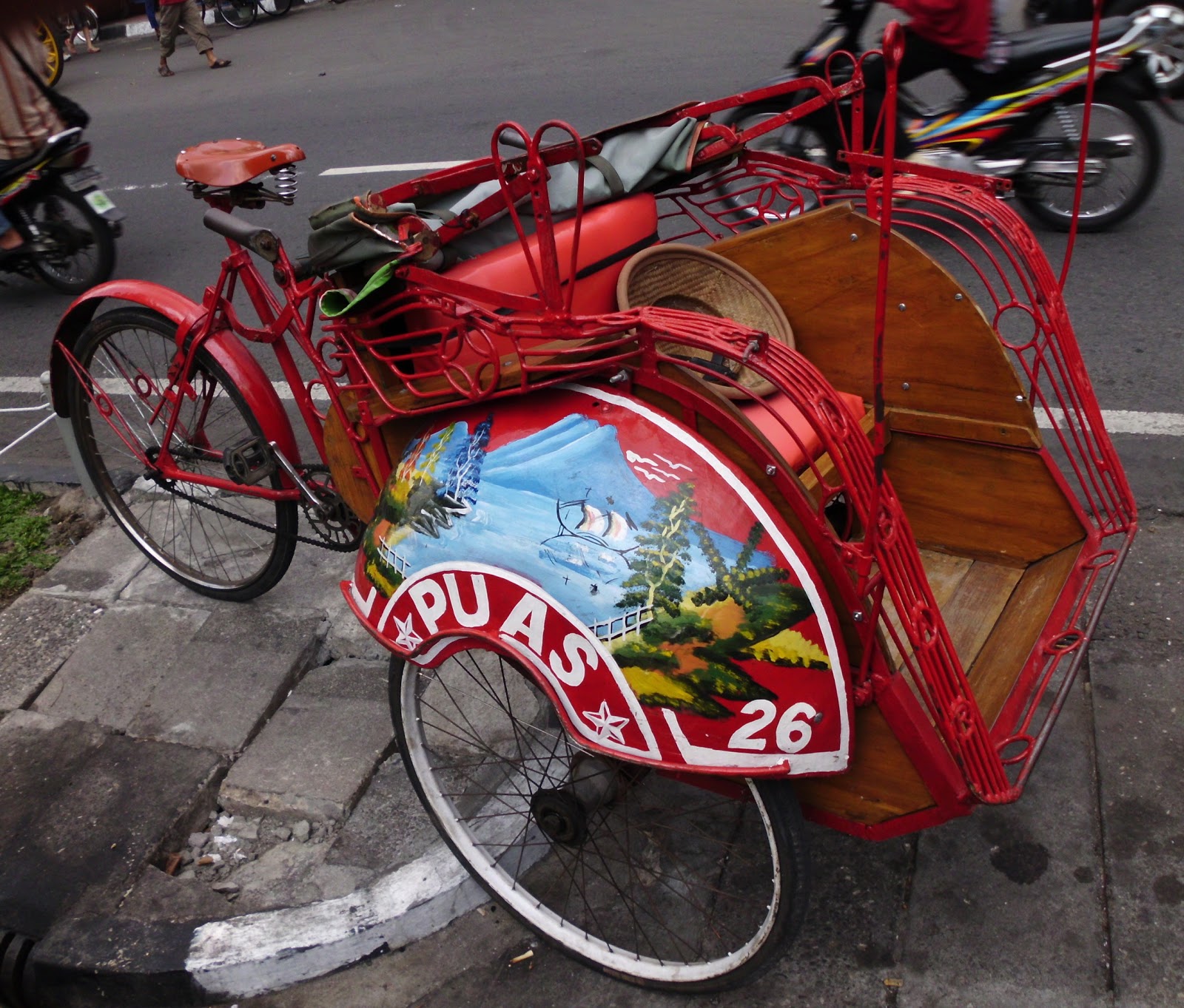 Bloggernya Zainul Musthofa #Jogja: Becak