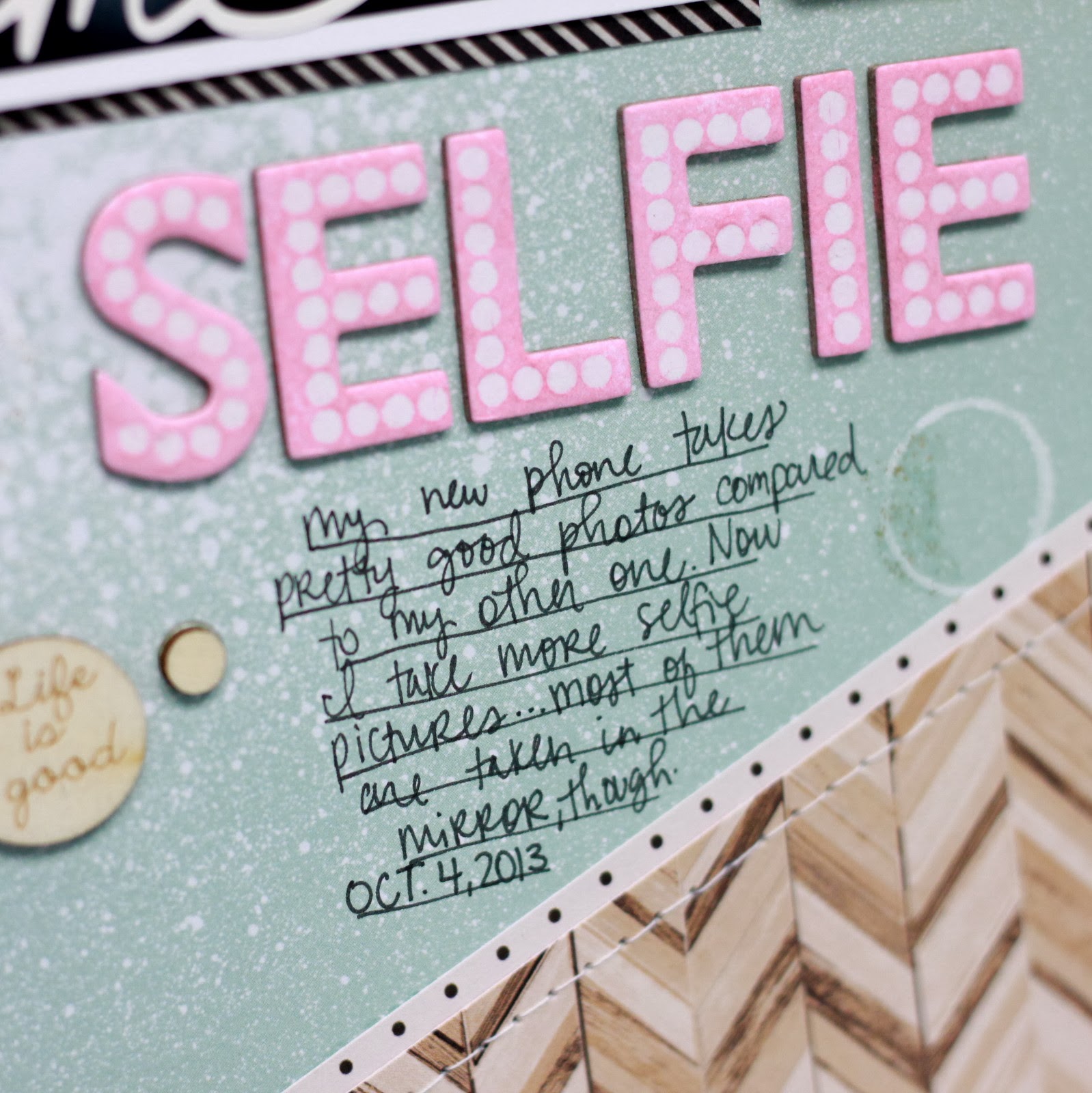 Crafty Scrapbooker: *Selfie*