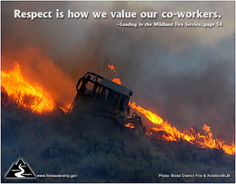 Wildland Fire Leadership: IGNITE: Respect = Value